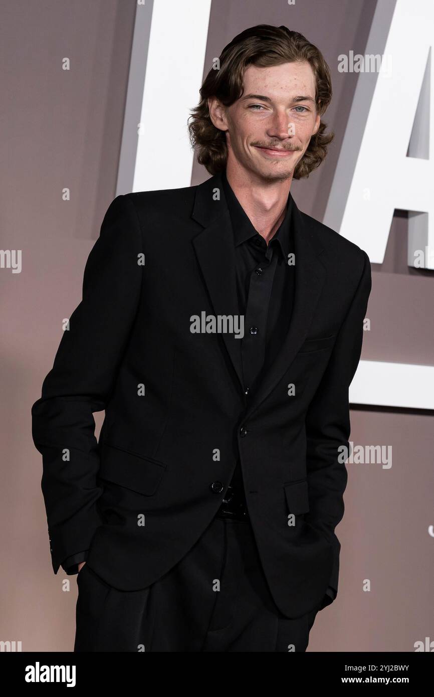 Los Angeles, USA. 12th Nov, 2024. Jacob Lofland attends the arrivals of ...