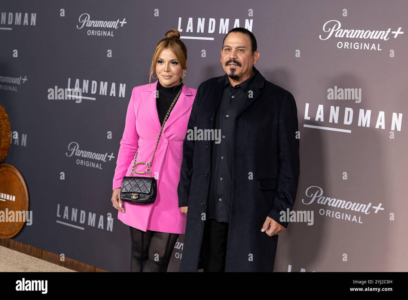 Los Angeles, USA. 12th Nov, 2024. Yadi Valerio and Emilio Rivera attend ...