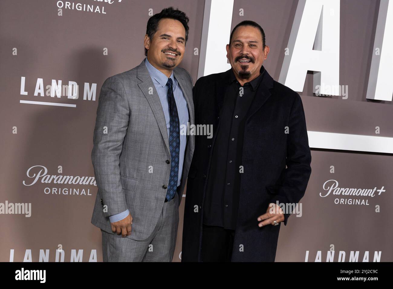 Los Angeles, USA. 12th Nov, 2024. Michael Peña and Emilio Rivera attend ...