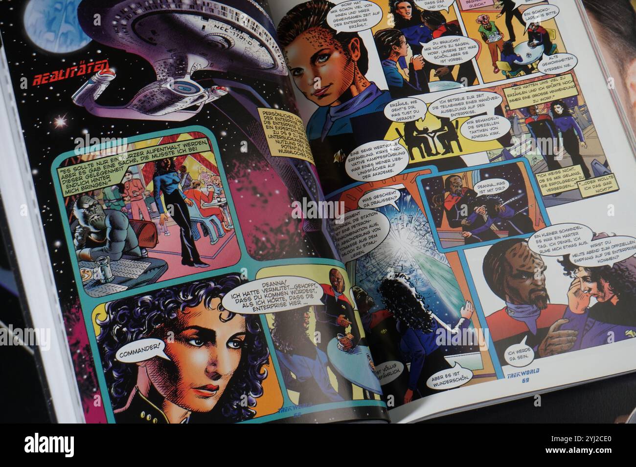 Star Trek Comic - Fan Collection Stock Photo - Alamy