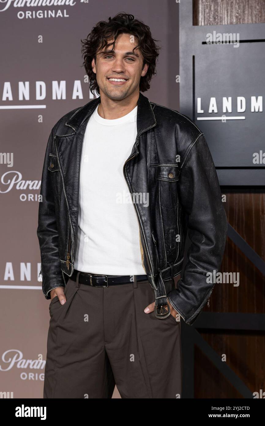 Los Angeles, USA. 12th Nov, 2024. Drake Rodger attends the arrivals of ...