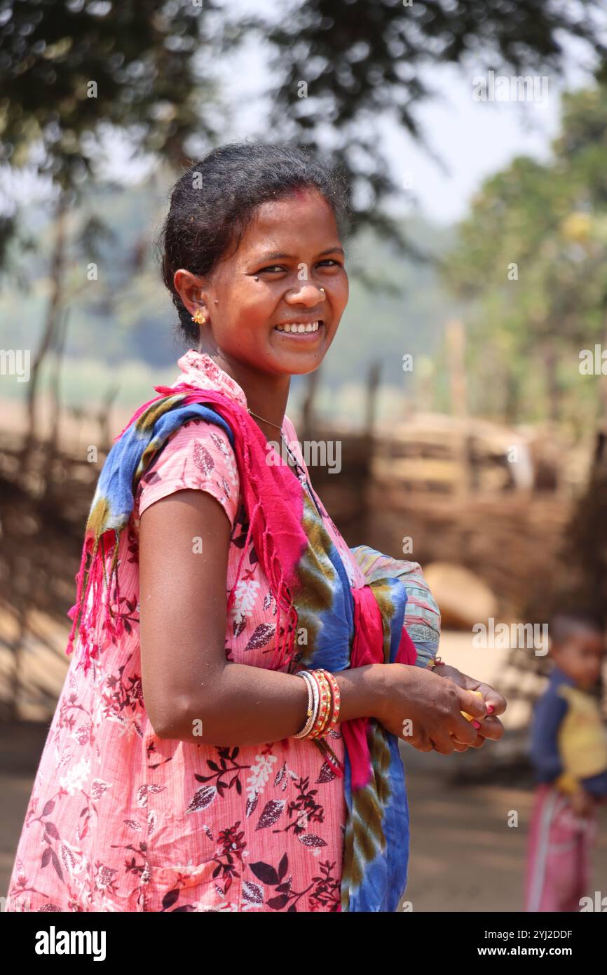 Portrait of a northeast Indian women Stock Photo - Alamy