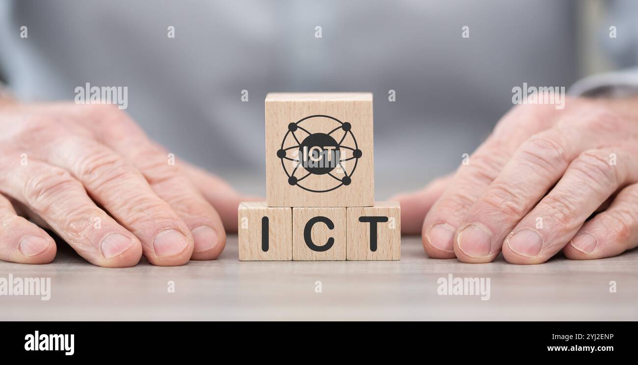 Ict symbol hi-res stock photography and images - Alamy