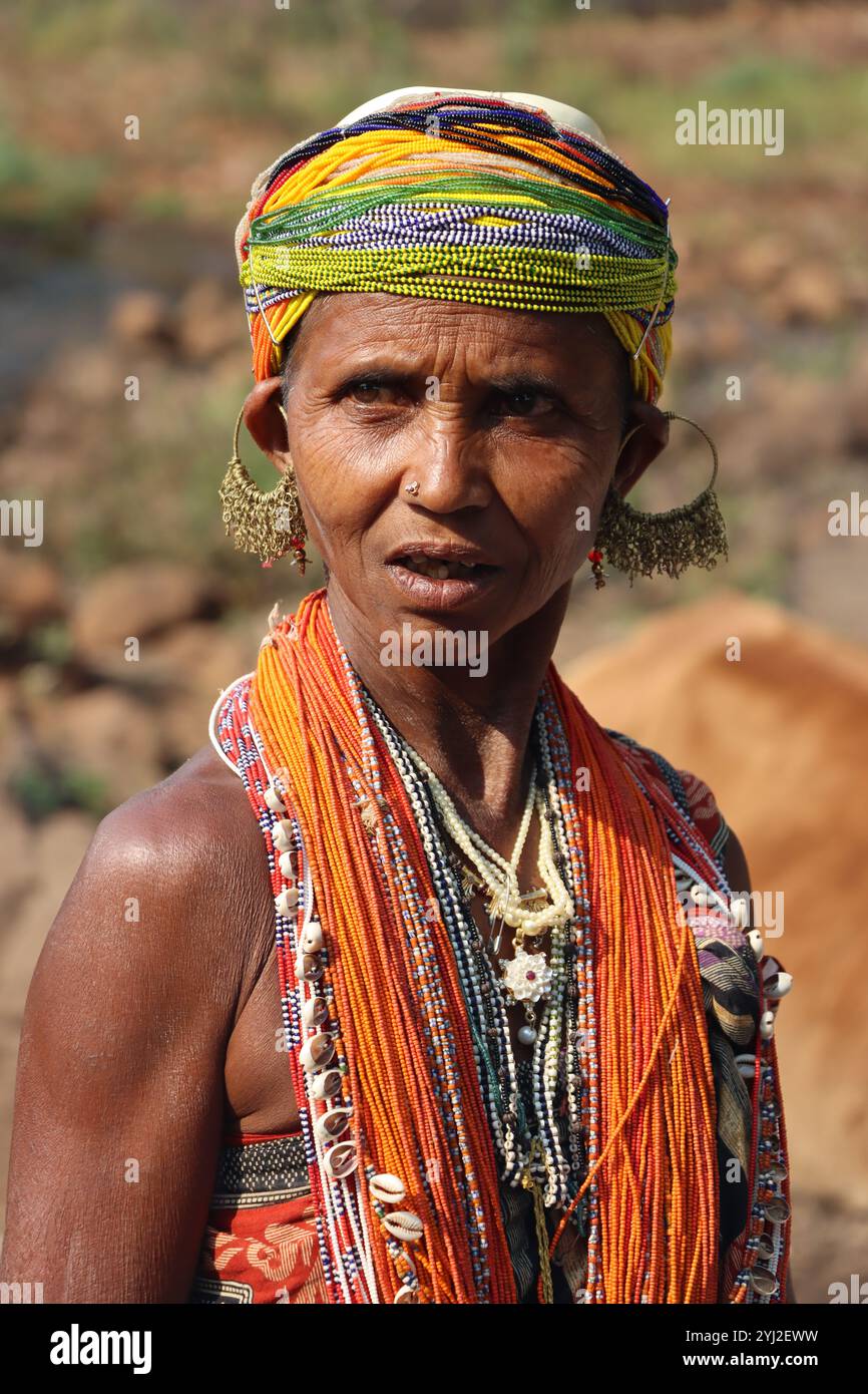 Portrait of a north east indian women Stock Photo - Alamy