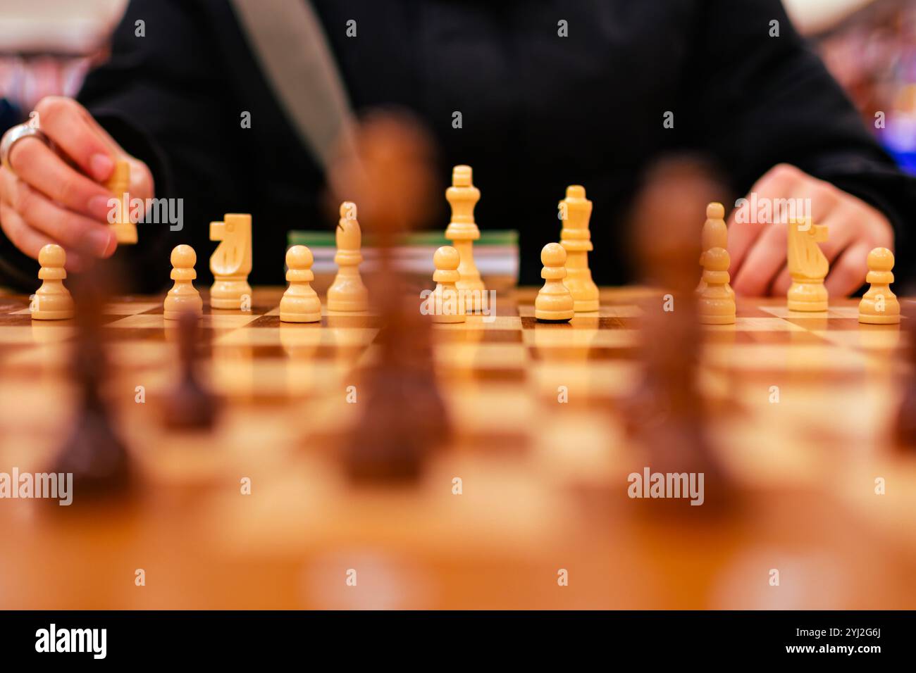 Close up view focused thinking hi-res stock photography and images - Alamy