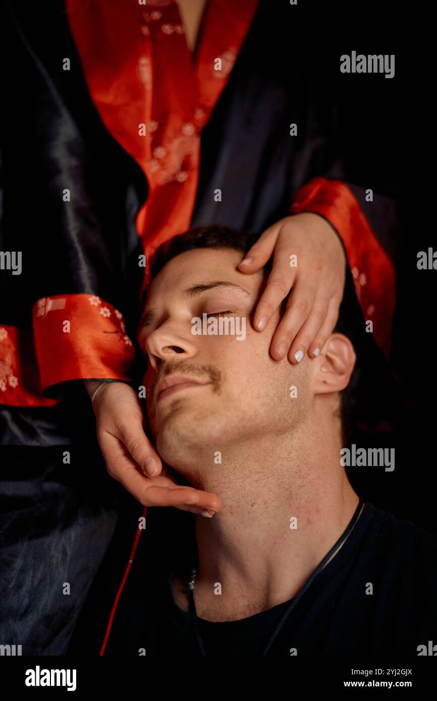 Hands cupping hi-res stock photography and images - Alamy