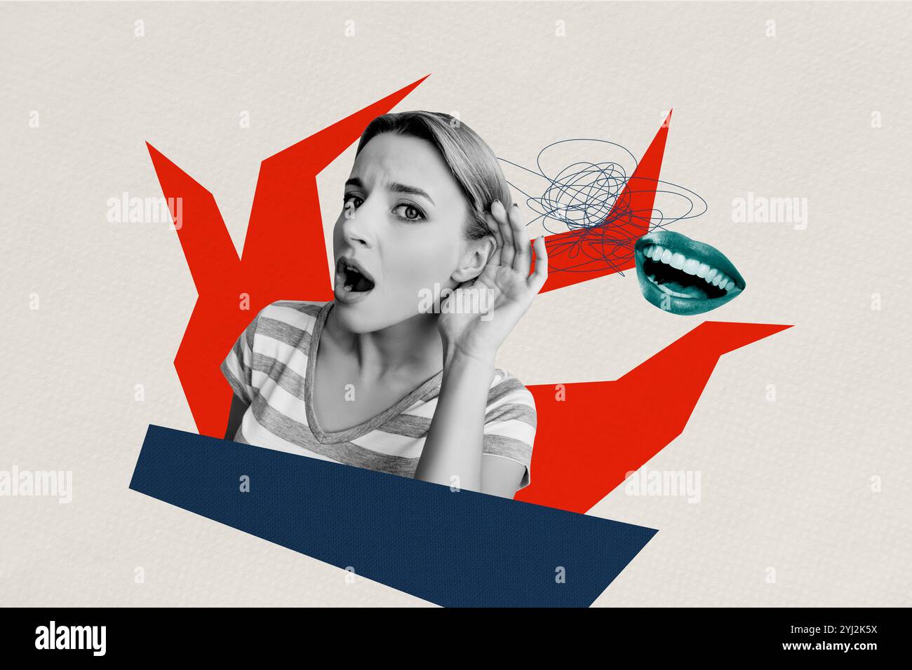 Composite trend artwork sketch image photo collage of fired burn ...