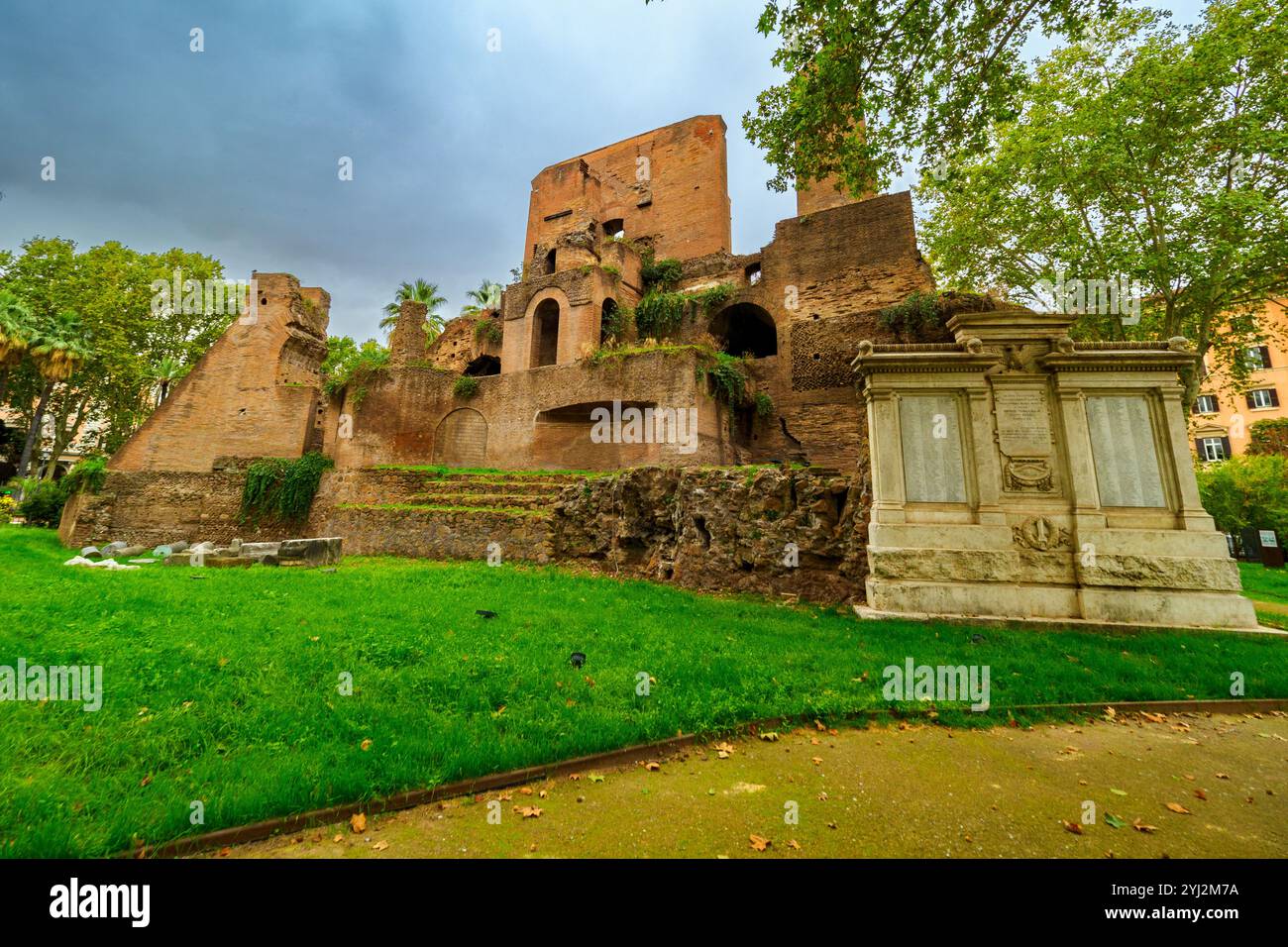 The Nymphaeum of Alexander Severus, a monument better known as the ...