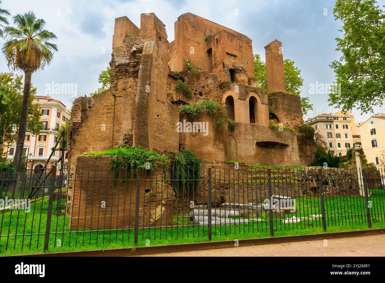 The Nymphaeum of Alexander Severus, a monument better known as the ...