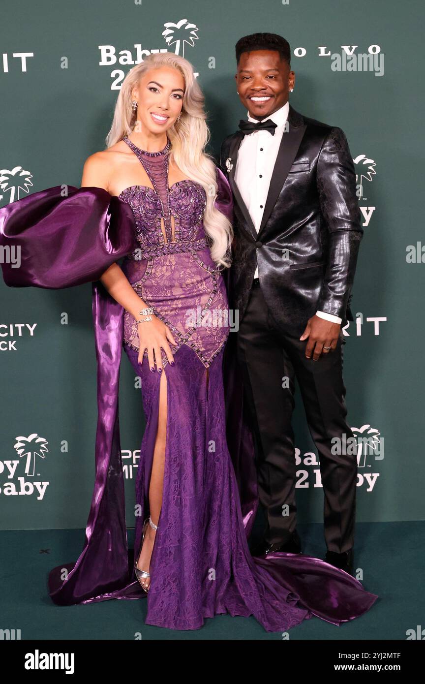 Brooke Hall und Marco Hall bei der Baby2Baby Gala 2024 in Pacific ...