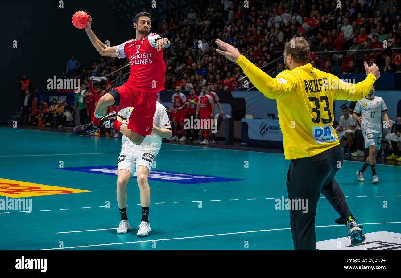ANKARA TURKEY, November 10, 2024: Turkish Men's Handball national team ...