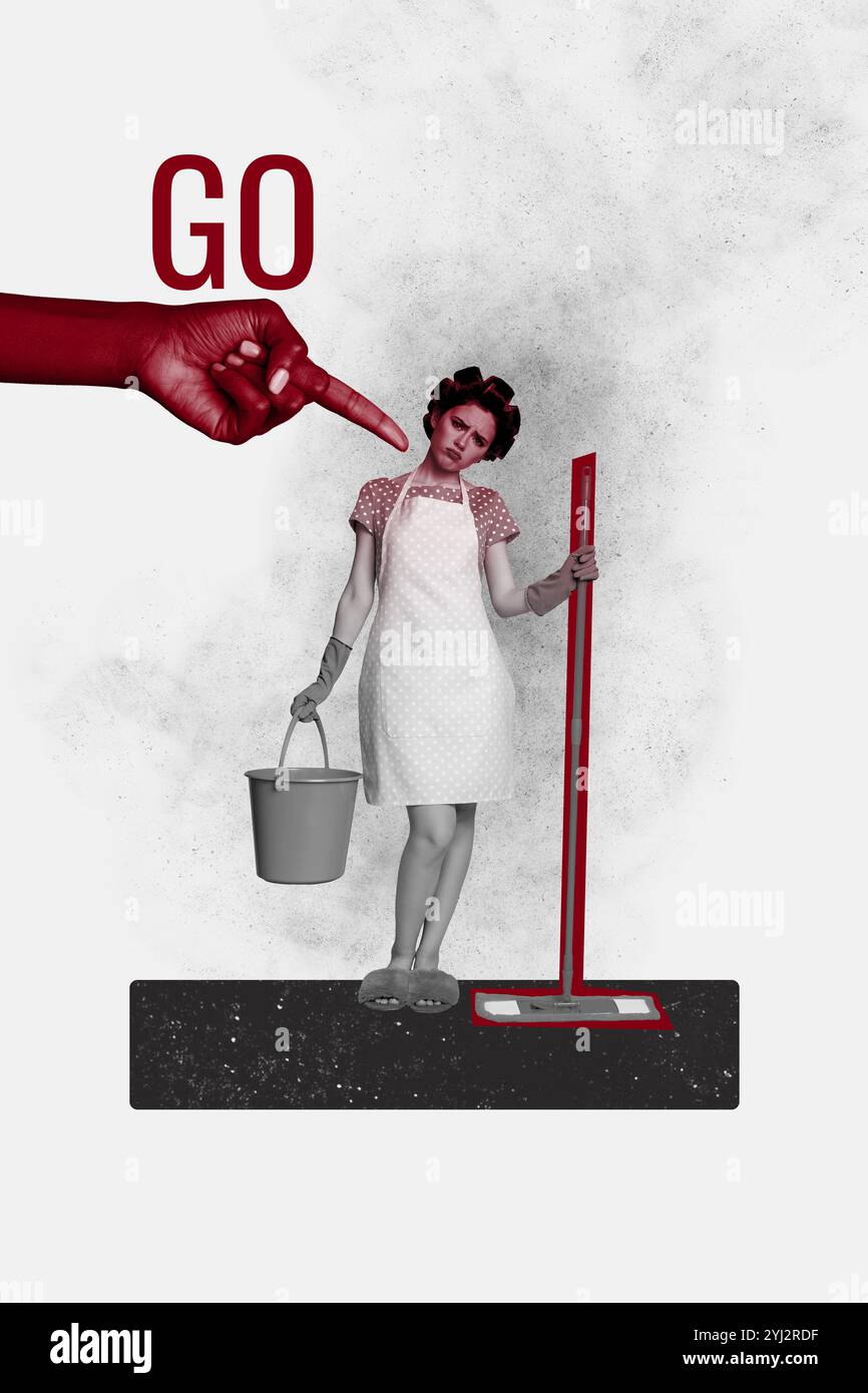 Composite trend artwork sketch image photo collage of gesture finger ...