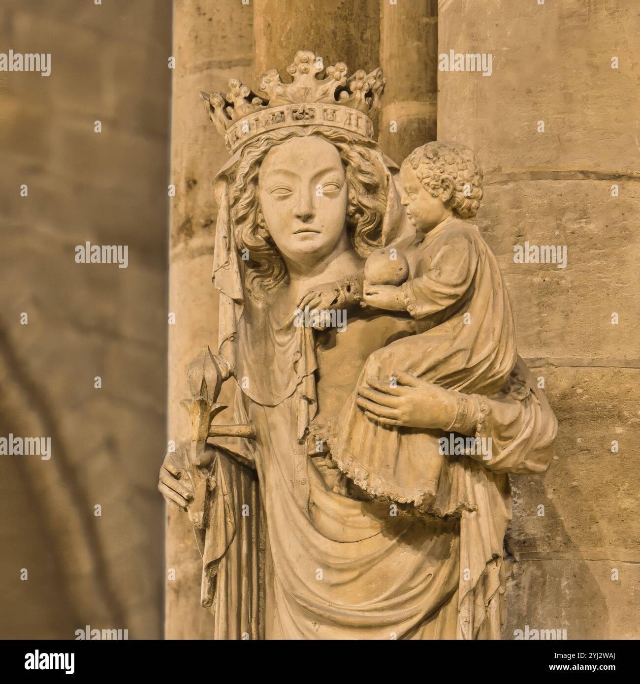 FRANCE - ILE DE FRANCE - PARIS (75) - NOTRE DAME DE PARIS CATHEDRAL ...