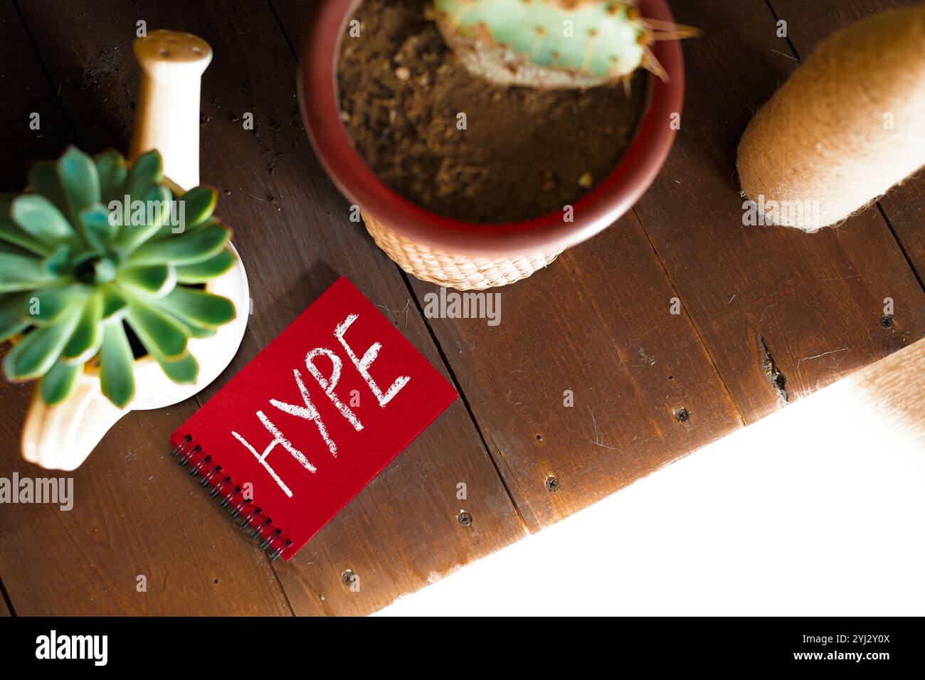 Hype time concept Stock Photo - Alamy