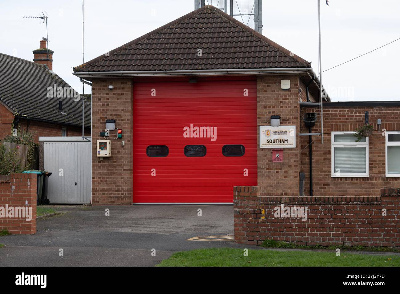 Southam fire station, Warwickshire, England, UK Stock Photo - Alamy