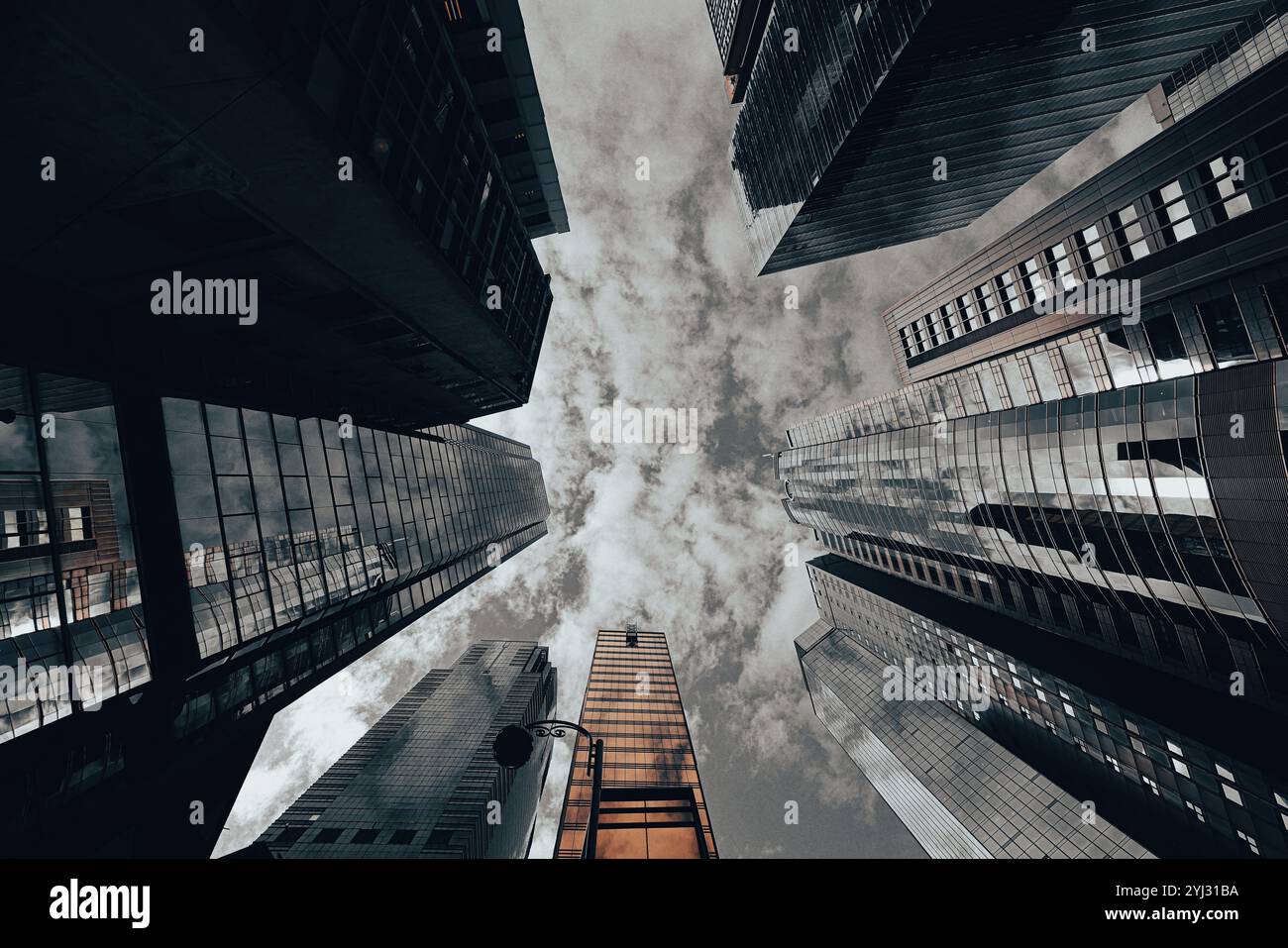 Hong kong streets overview hi-res stock photography and images - Alamy
