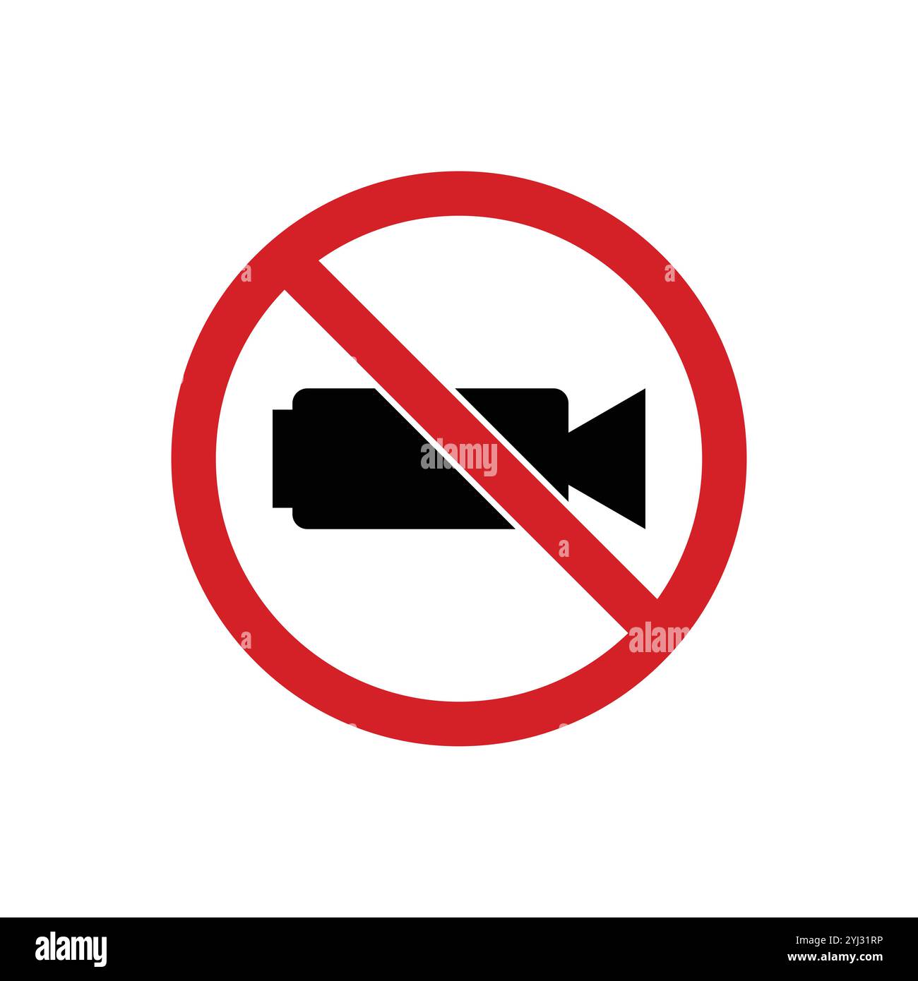 no video allowed icon recording permitted sign symbol isolated on white ...