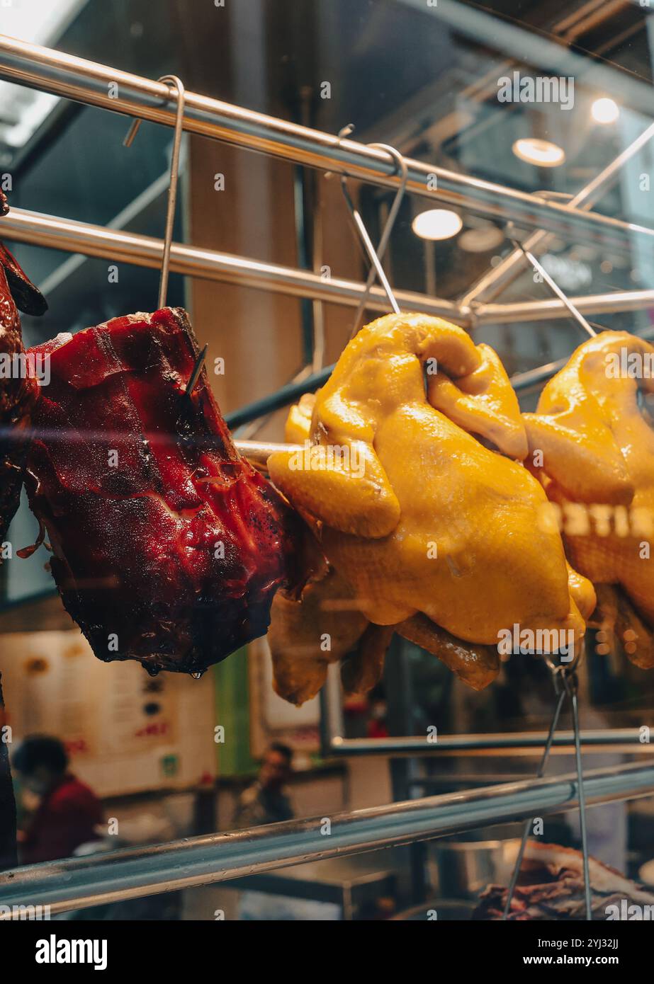 Colorful display of roasted chicken hi-res stock photography and images ...