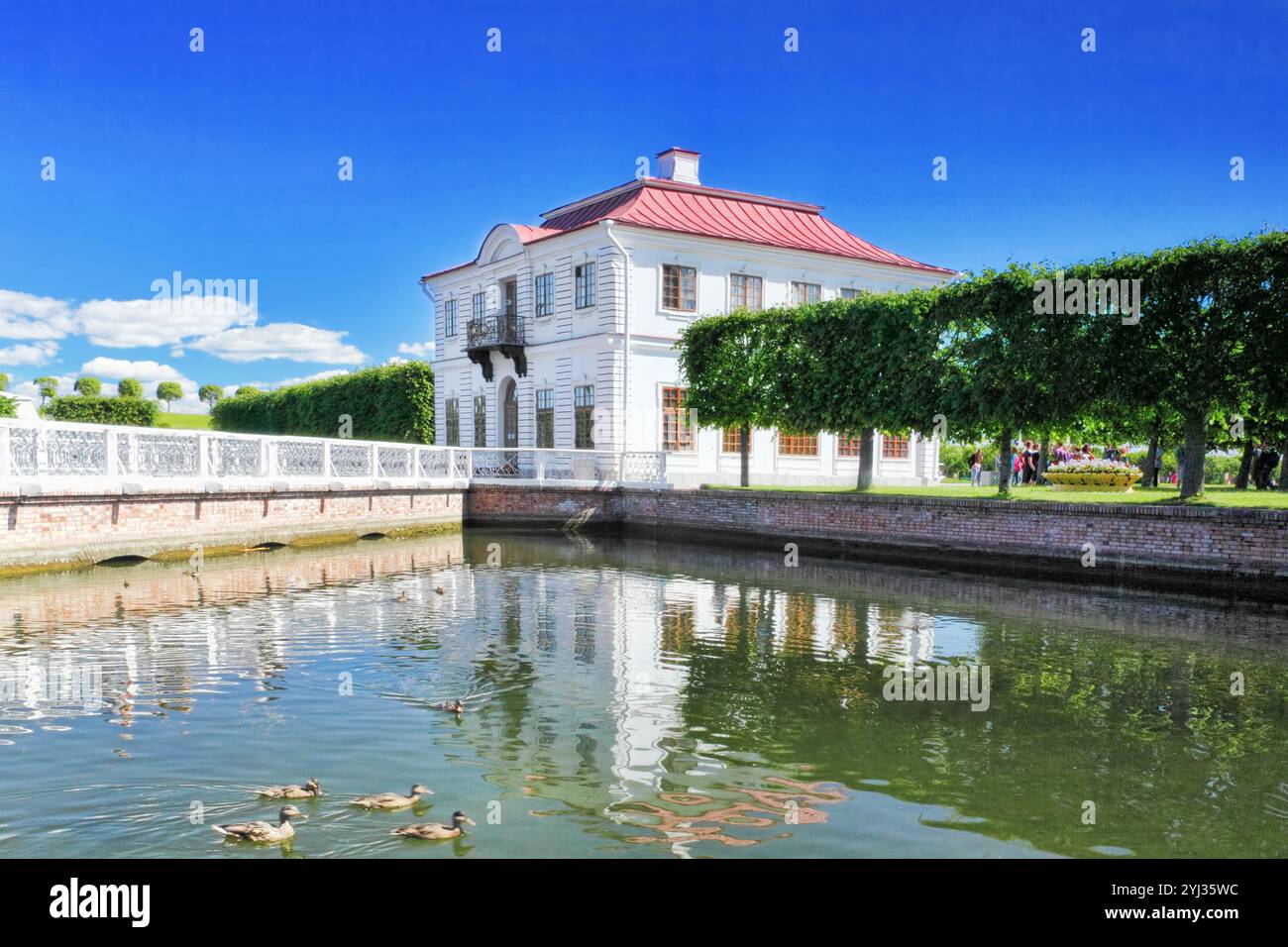Marly palace peterhof petergof hi-res stock photography and images - Alamy
