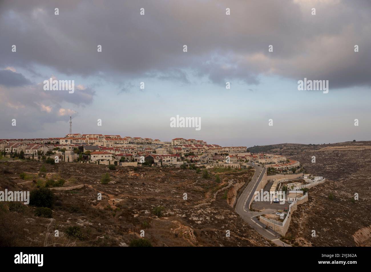 A general view of the West Bank Jewish settlement of Efrat ,Tuesday, Nov. 12, 2024. (AP Photo ...