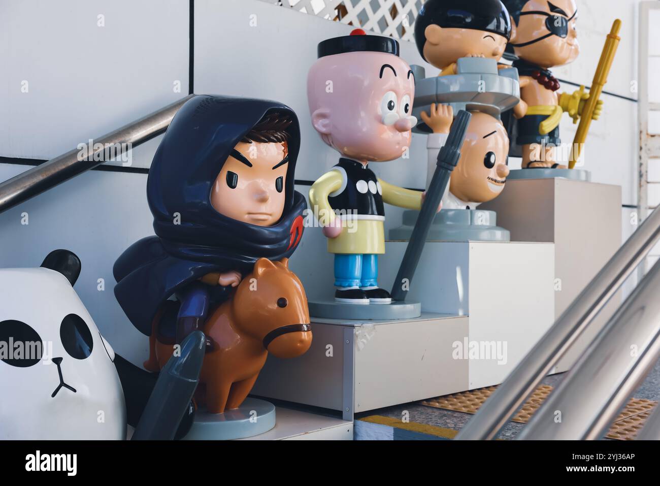 Cartoon streetscape hi-res stock photography and images - Alamy