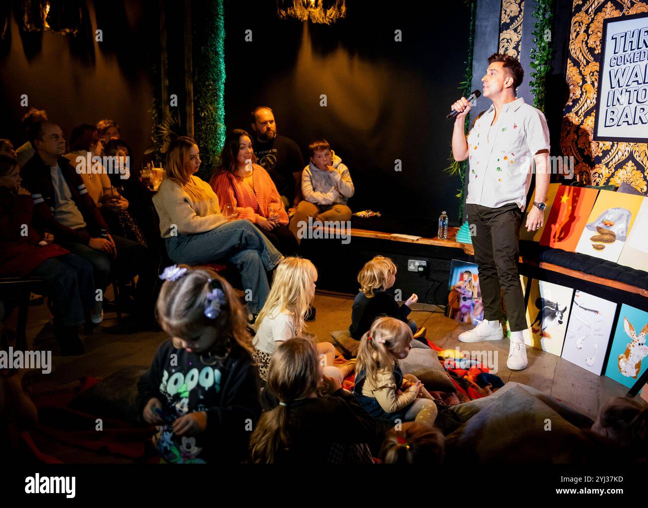 Russell Kane book reading and signing event, Bar Up The Road, Southend ...