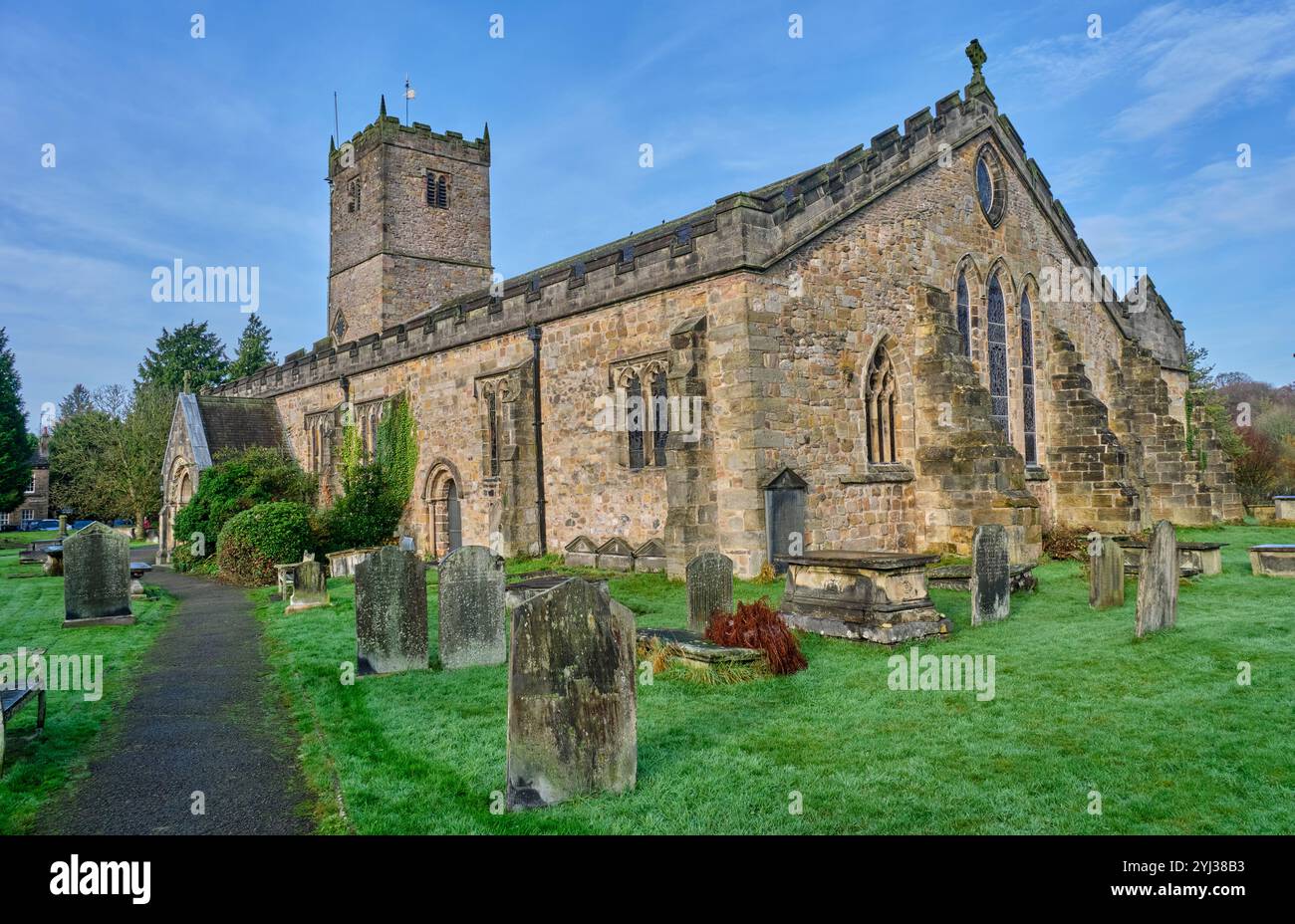 St Mary's Church, Kirkby Lonsdale, Cumbria Stock Photo - Alamy