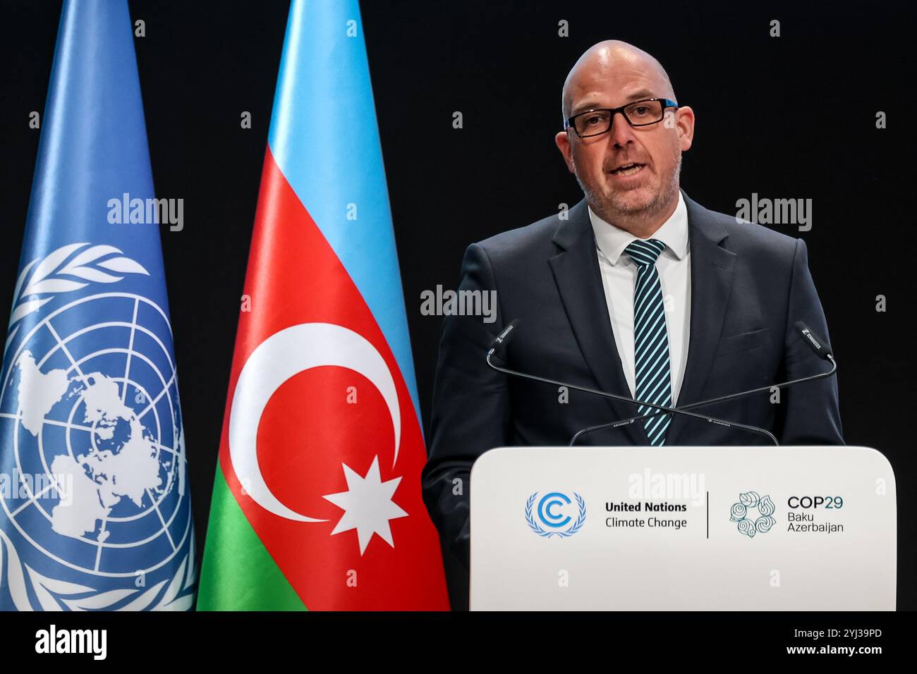 Baku, Azerbaijan, November 13, 2024. Daniel Nikolaus Risch, Prime ...