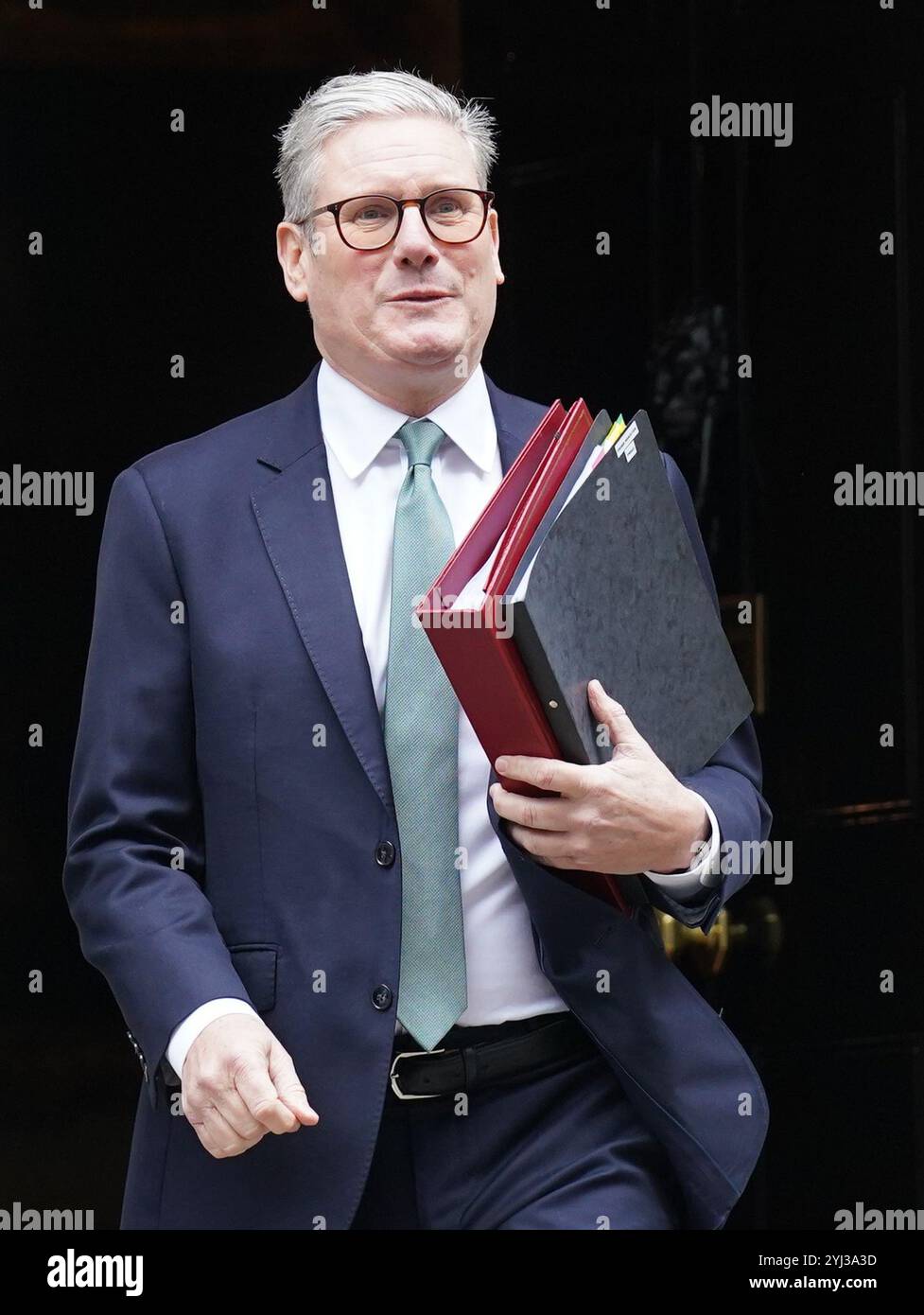 Prime Minister Sir Keir Starmer departs 10 Downing Street, London, to ...