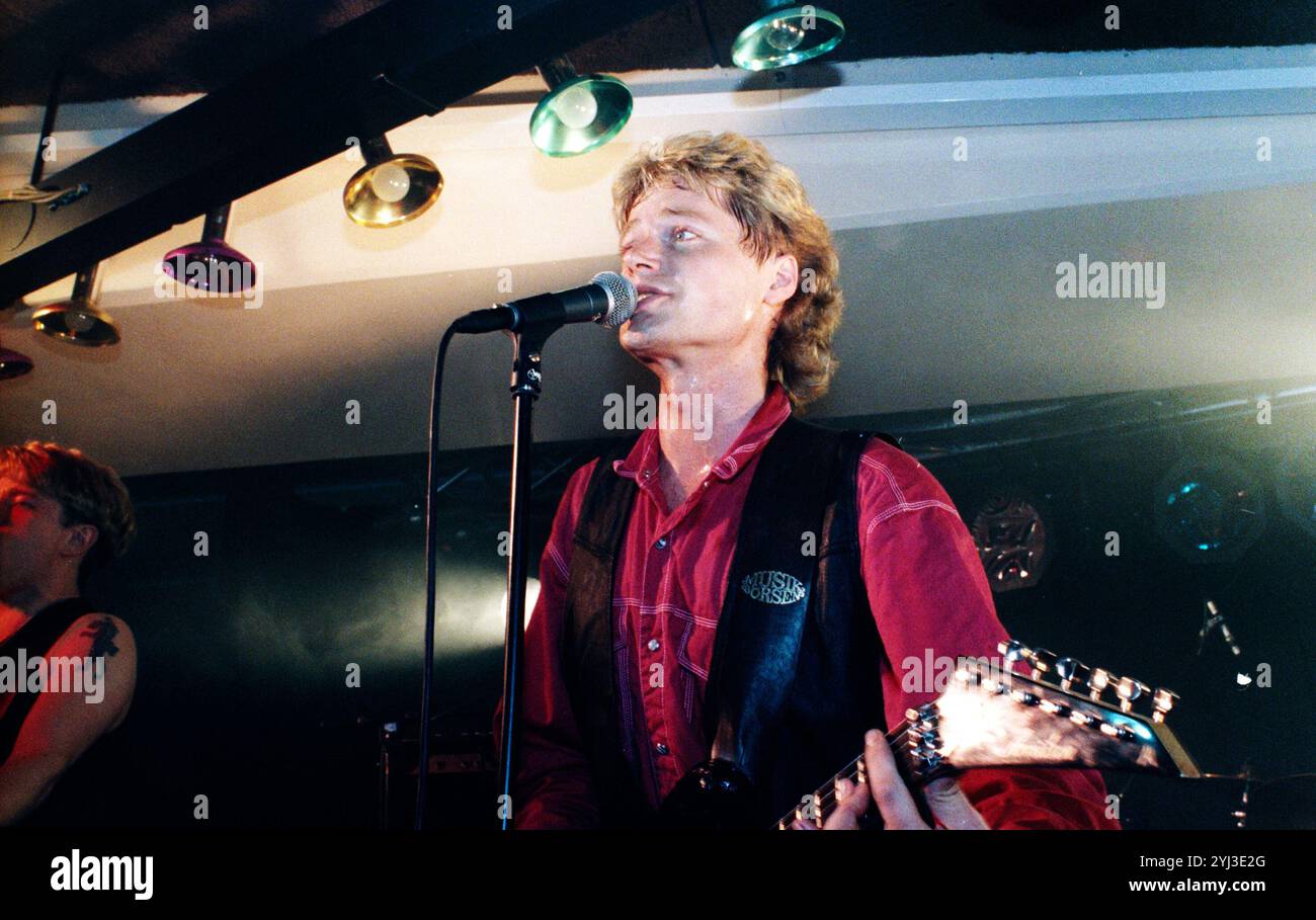 Noice, a Swedish rock group, during a 1995 reunion tour, during ...