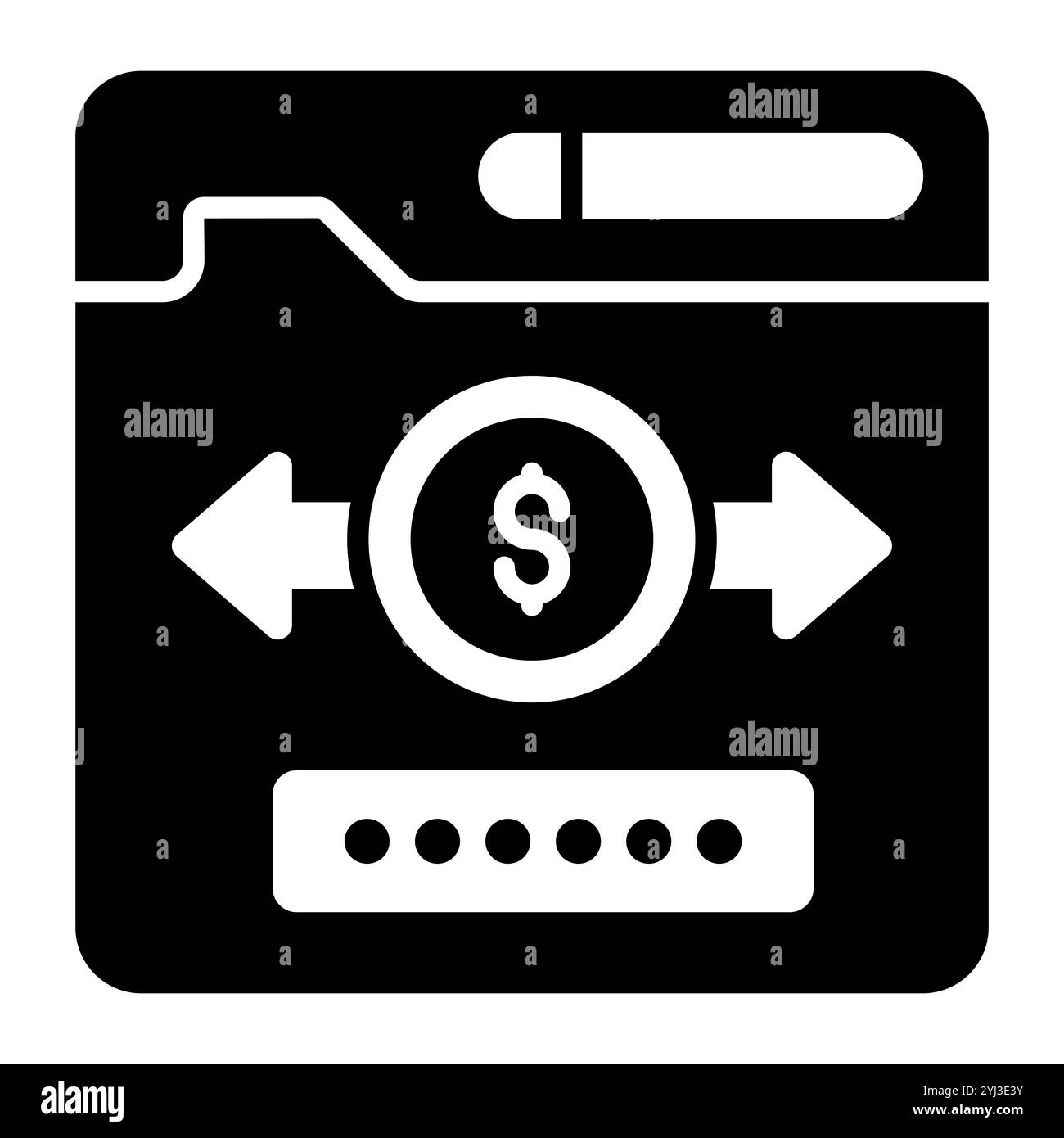 Modern money transfer, balance or fund transfer, Premium quality vector ...