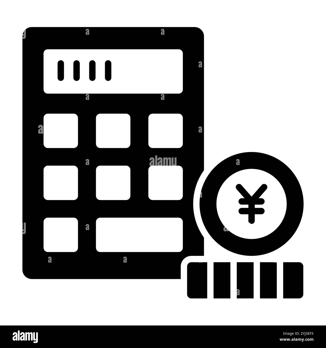 money calculation and Coins Cash, Premium quality vector illustration ...