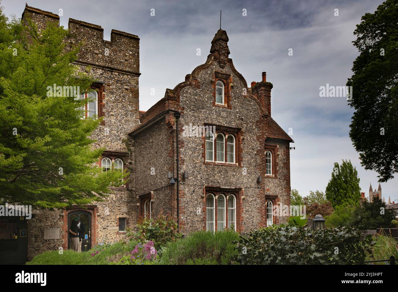 Canterbury, a historic town in Kent, southeastern England Stock Photo ...