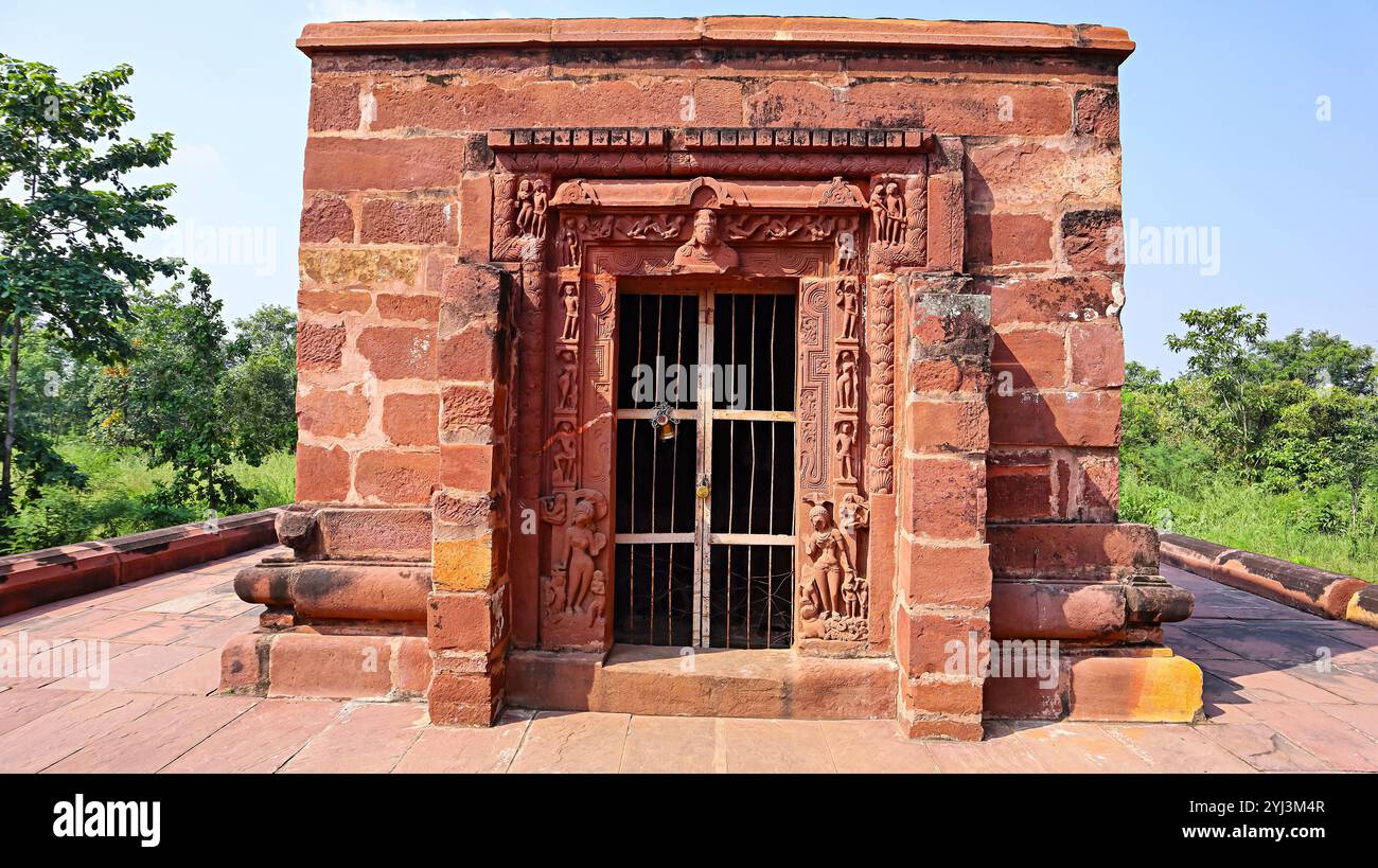 Front view of an ancient 5th-century Gupta period Lord Shiva Temple ...