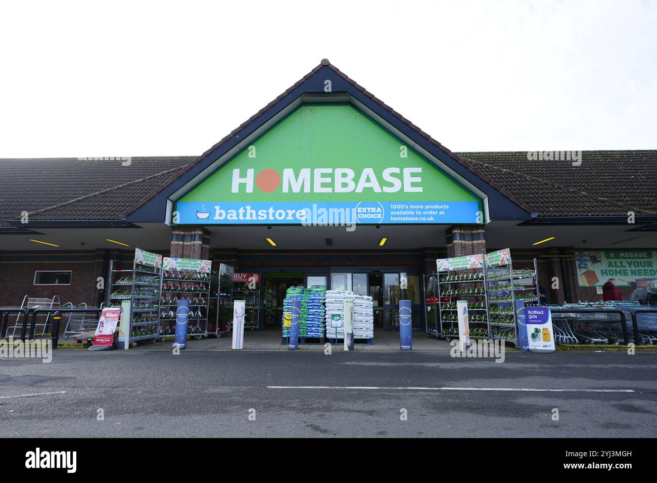 The Homebase store in Upton on the Wirral. Homebase could be heading ...
