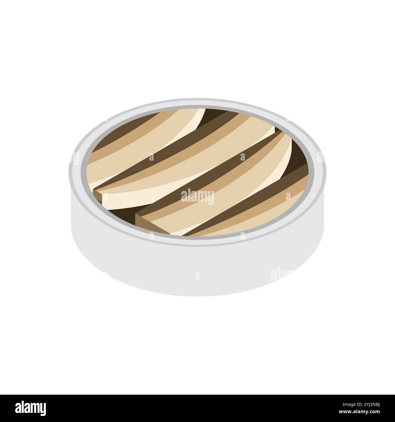 Canned fish vector vectors Stock Vector Images - Alamy