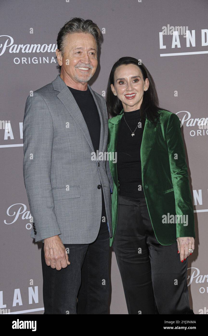 Ca. 12th Nov, 2024. Mark Collie, Tammy Stewart at arrivals for LANDMAN ...