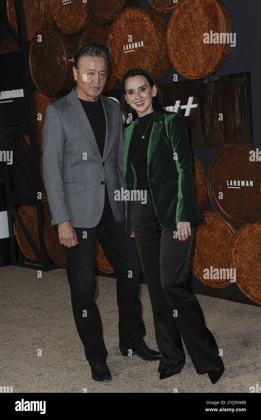 Ca. 12th Nov, 2024. Mark Collie, Tammy Stewart at arrivals for LANDMAN ...