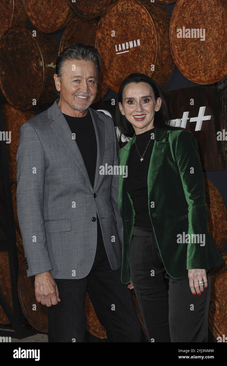 Ca. 12th Nov, 2024. Mark Collie, Tammy Stewart at arrivals for LANDMAN ...