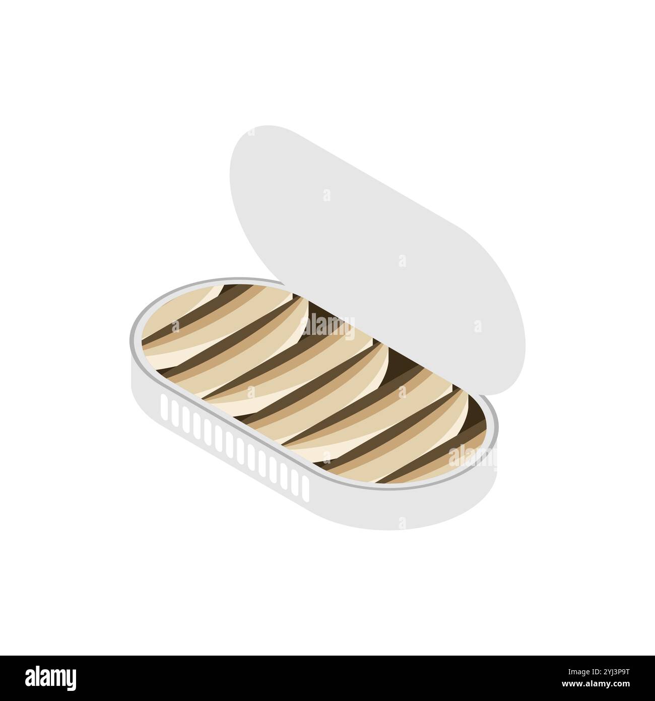 Canned fish vector vectors Stock Vector Images - Alamy
