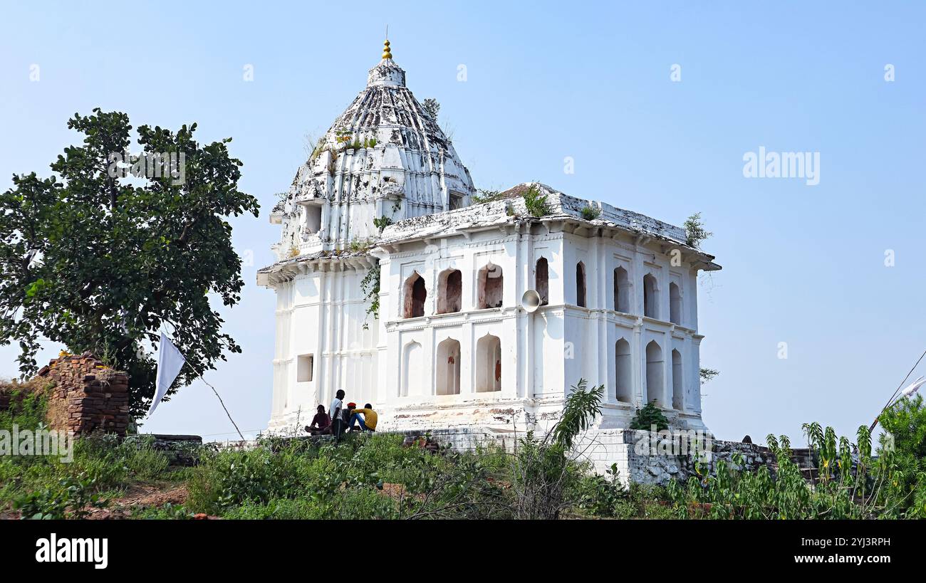 View of Rupni Mandir, dedicated to Lord Shiva, located in Kachhagawan ...