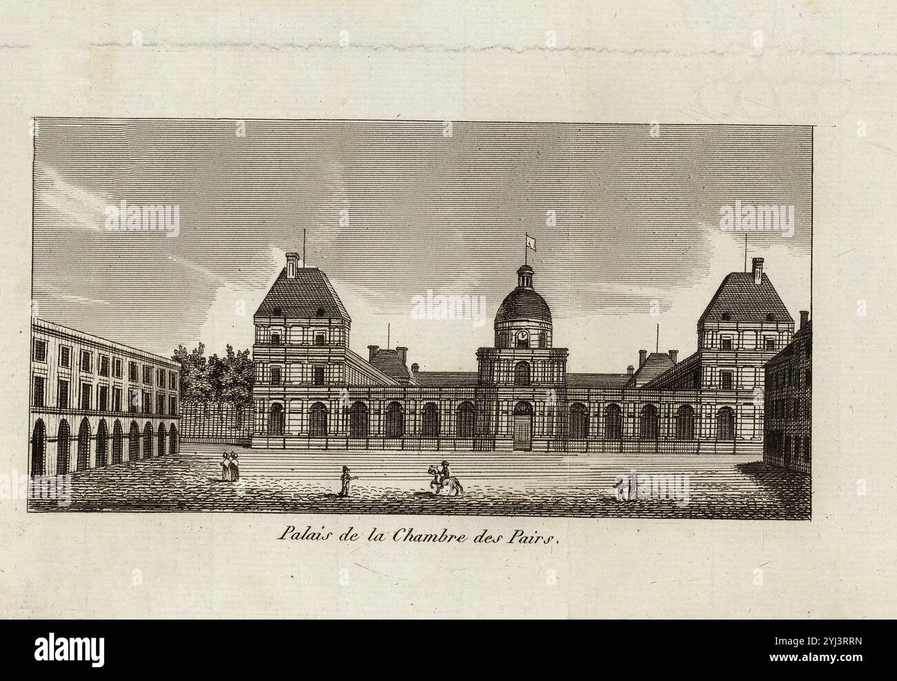 Palace of the chamber des pairs hi-res stock photography and images - Alamy