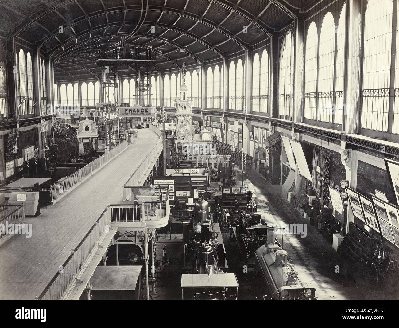 Vintage photo of Paris. Exposition Universelle de 1867, Palais France ...