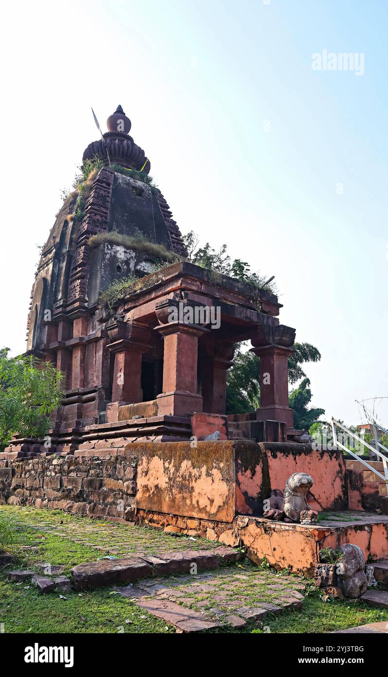 View of Kunwar Matha, a 12th-century Lord Shiva Temple, located in Jaso ...