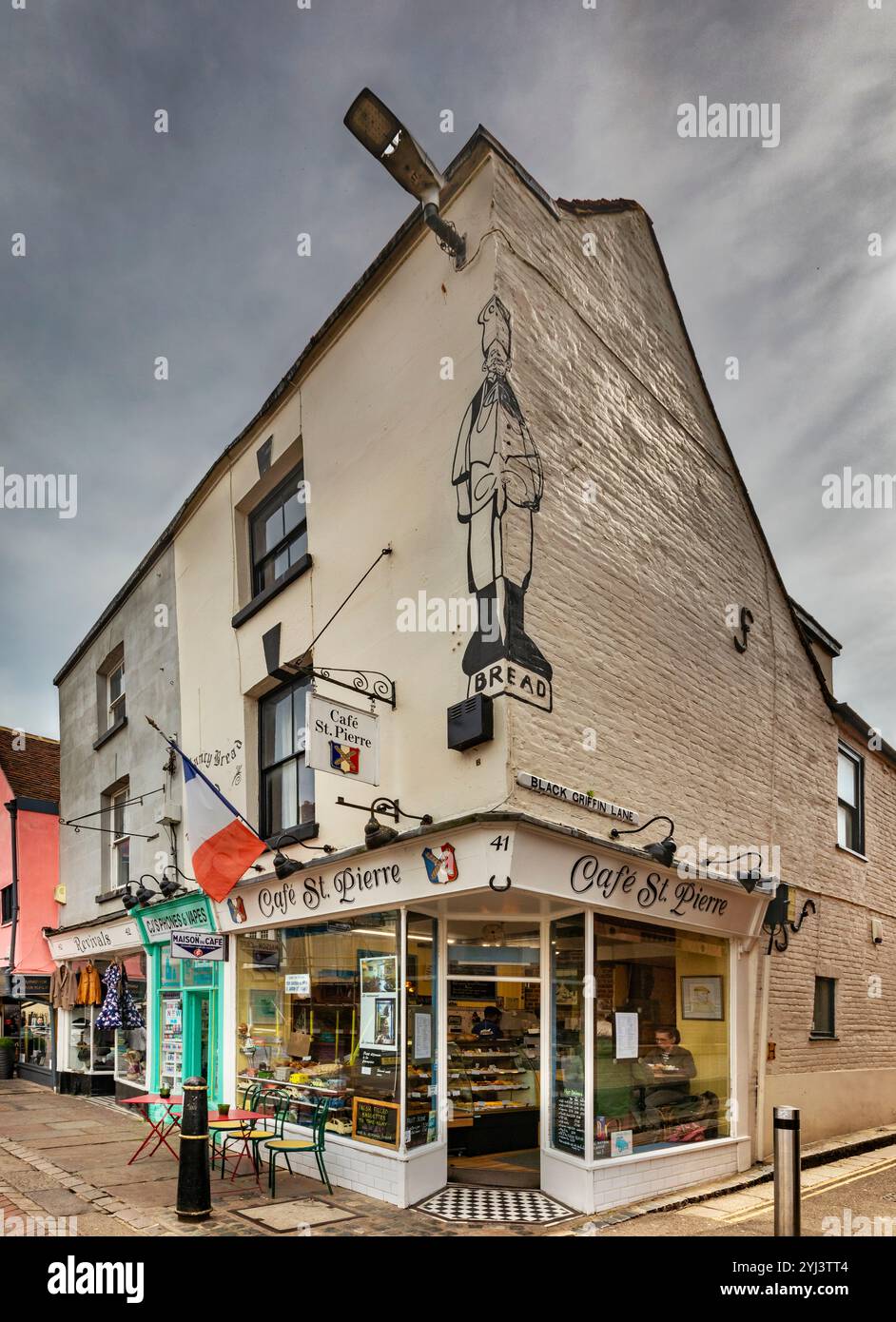 Canterbury, a historic town in Kent, southeastern England Stock Photo ...