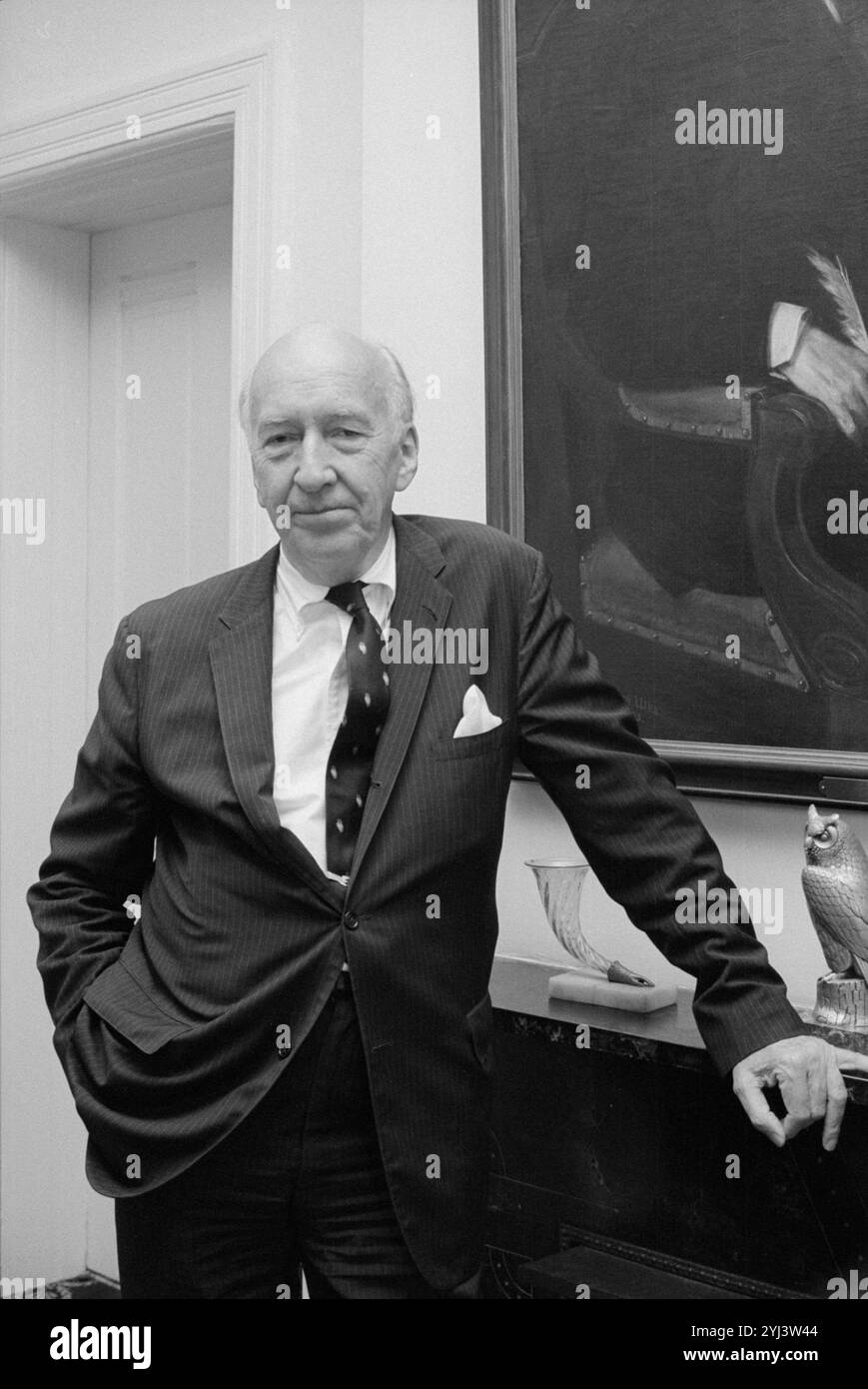 S. Dillon Ripley, Smithsonian Institution. USA. 16 May 1977 Sidney ...