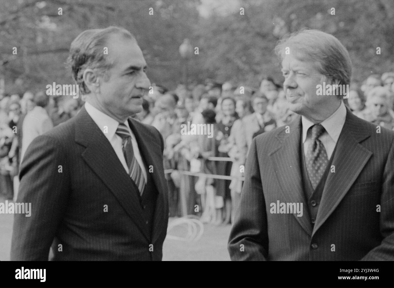 Shah arrives; Carter shaken. USA. 15 November 1977 On November 1977 ...