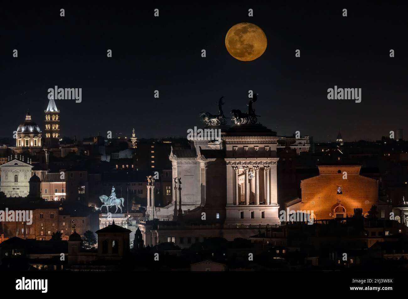 Rome city scape hi-res stock photography and images - Alamy