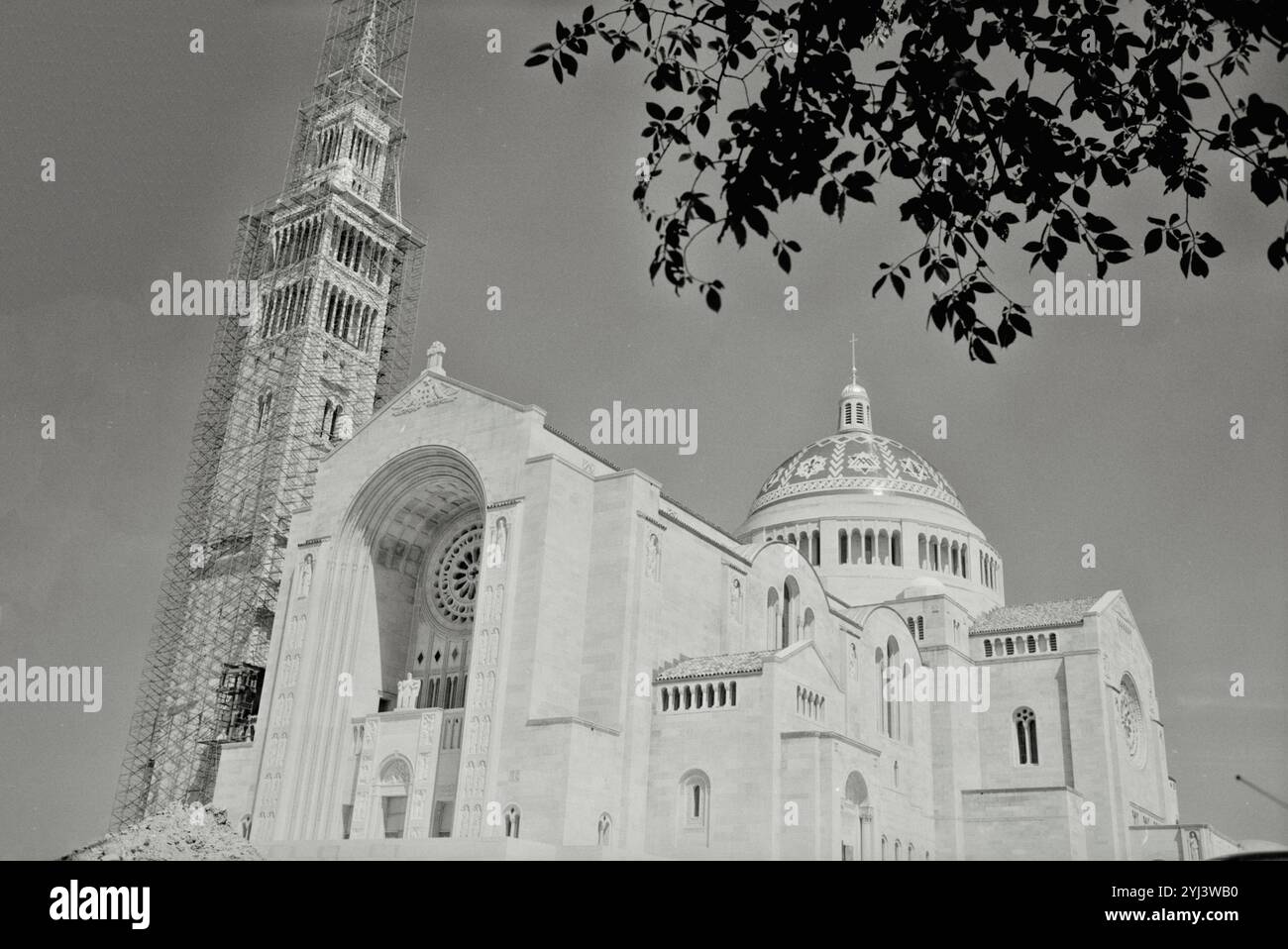 The National Shrine of the Immaculate Conception under construction ...