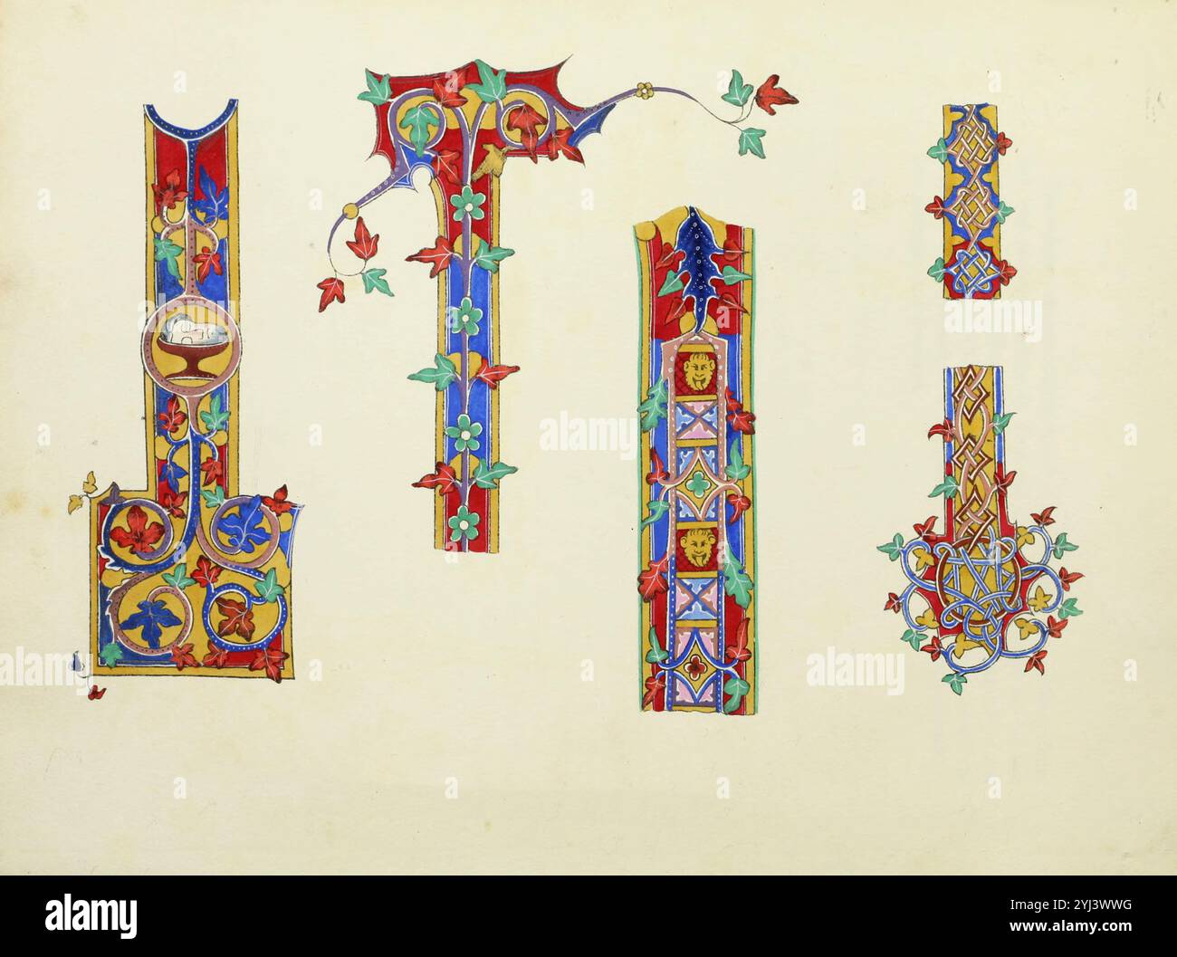 This manuscript contains some beautiful examples of borders and initial ...